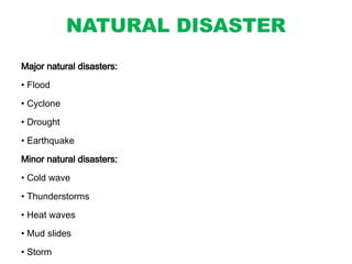 this is a ppt of disaster managemnet around the world | PPTX