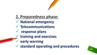 Disaster management PowerPoint presentation safna | PPT