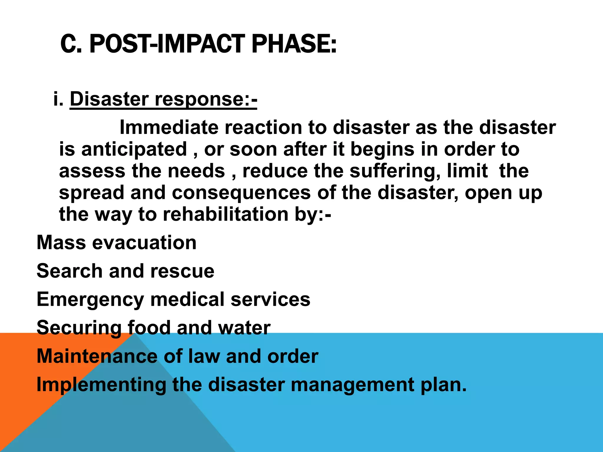Disaster management | PPTX