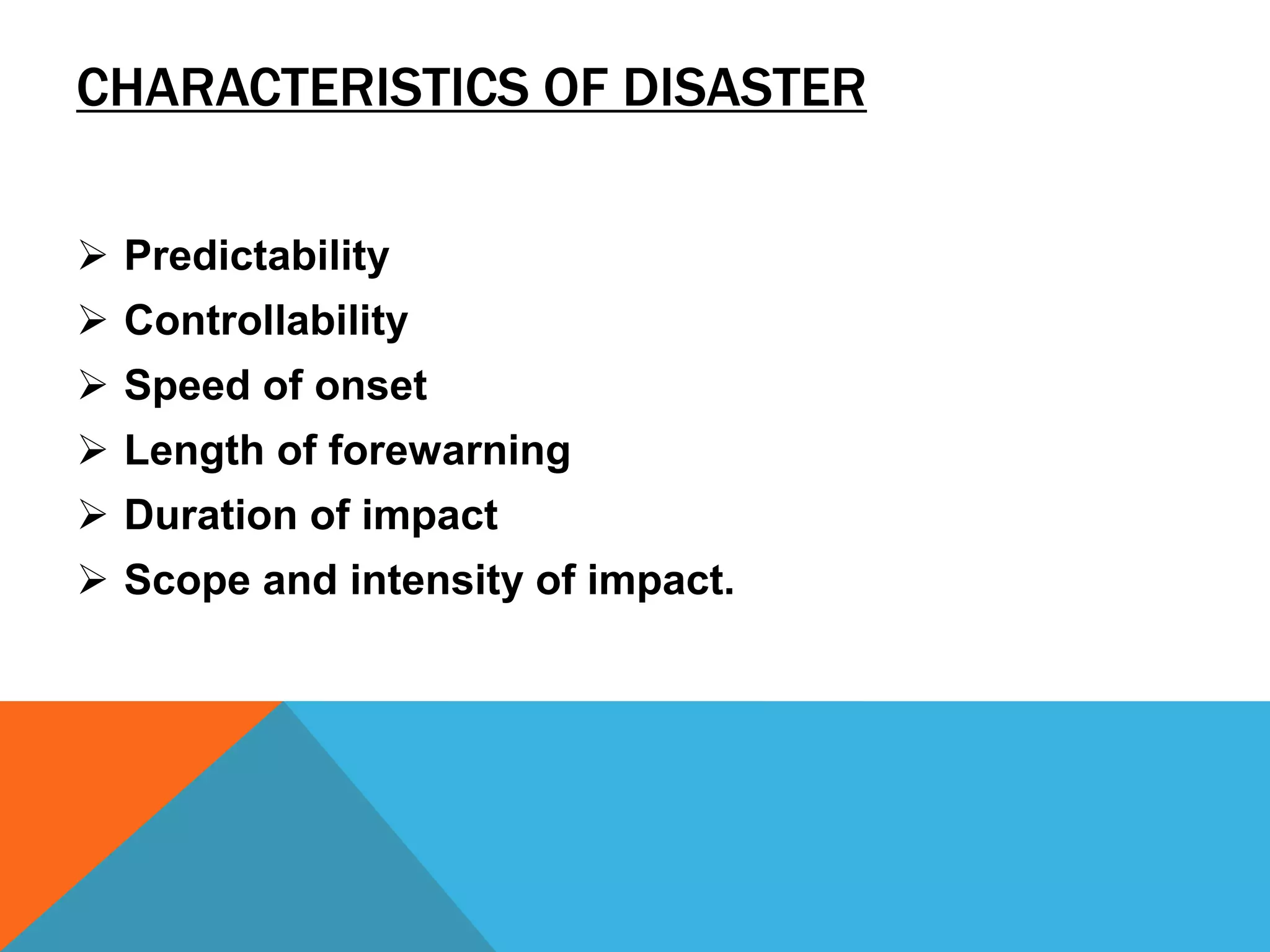 Disaster management | PPTX