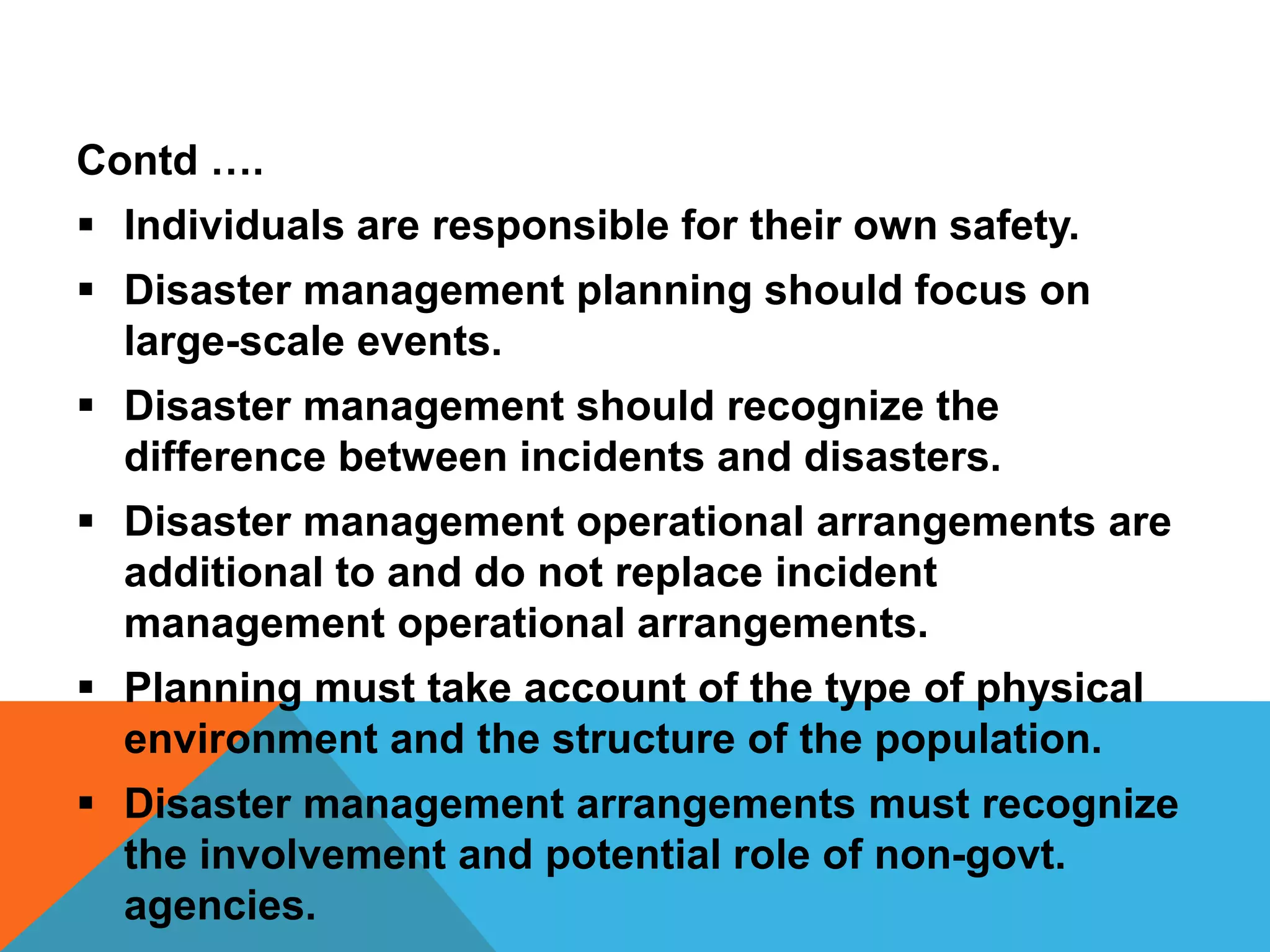 Disaster management | PPTX