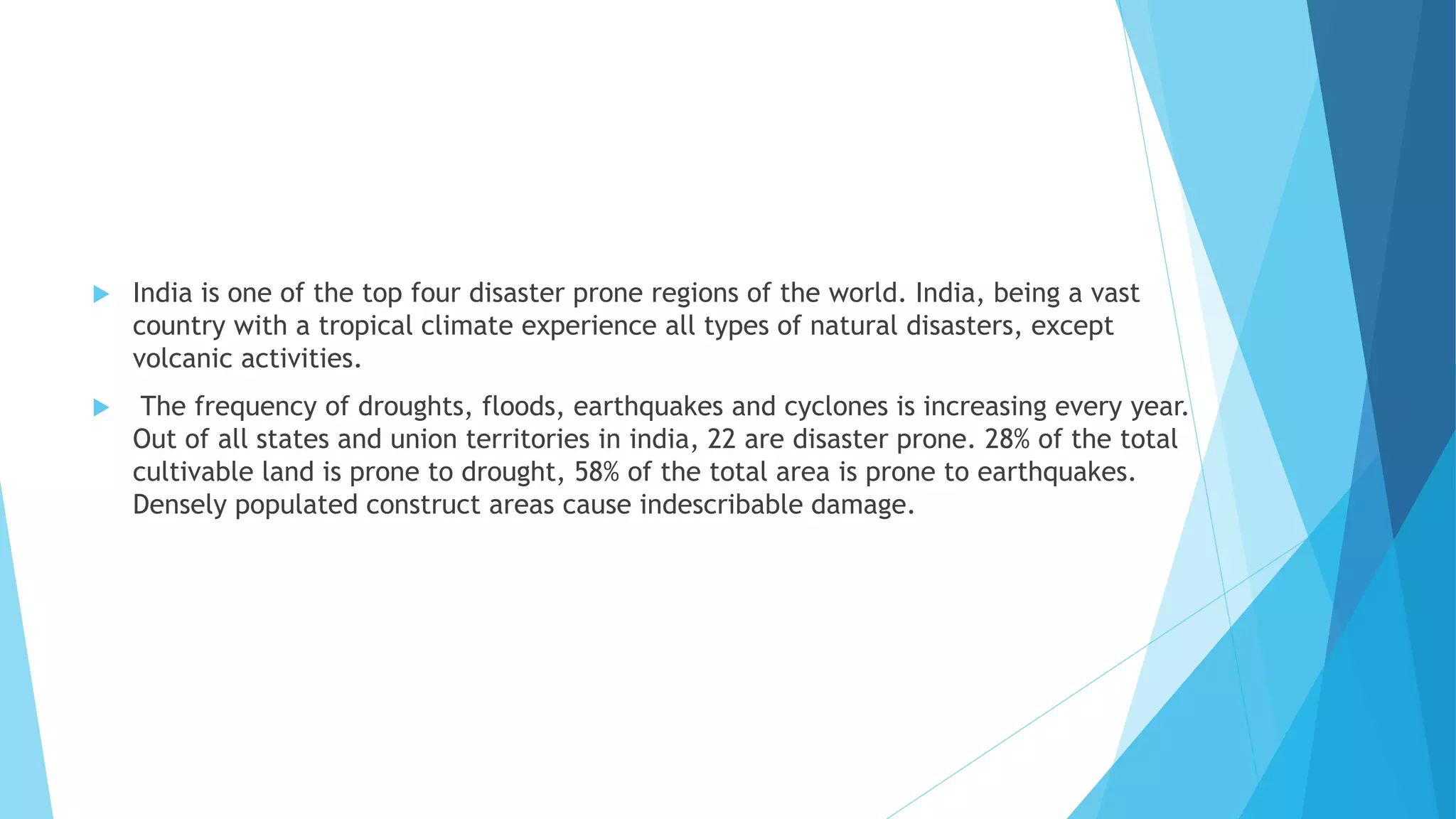Disaster management presentation | PPT