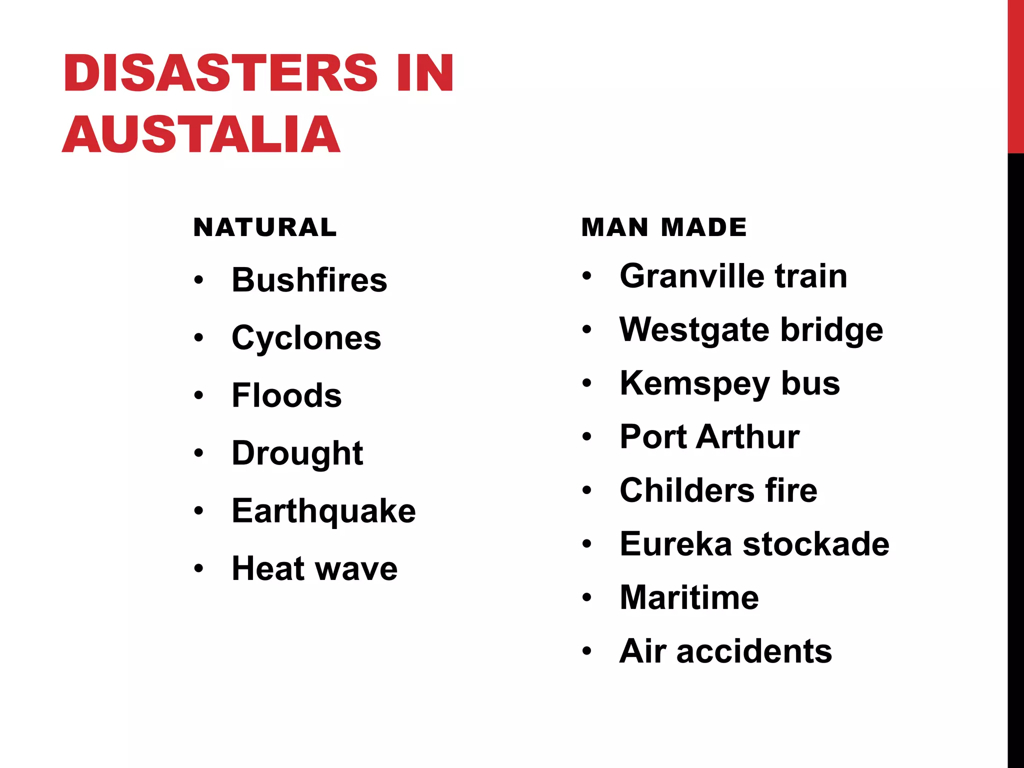 Disaster management principles | PPTX