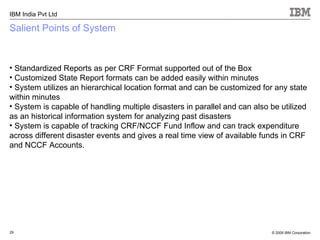 Disaster Management Project - Karnataka | PPT
