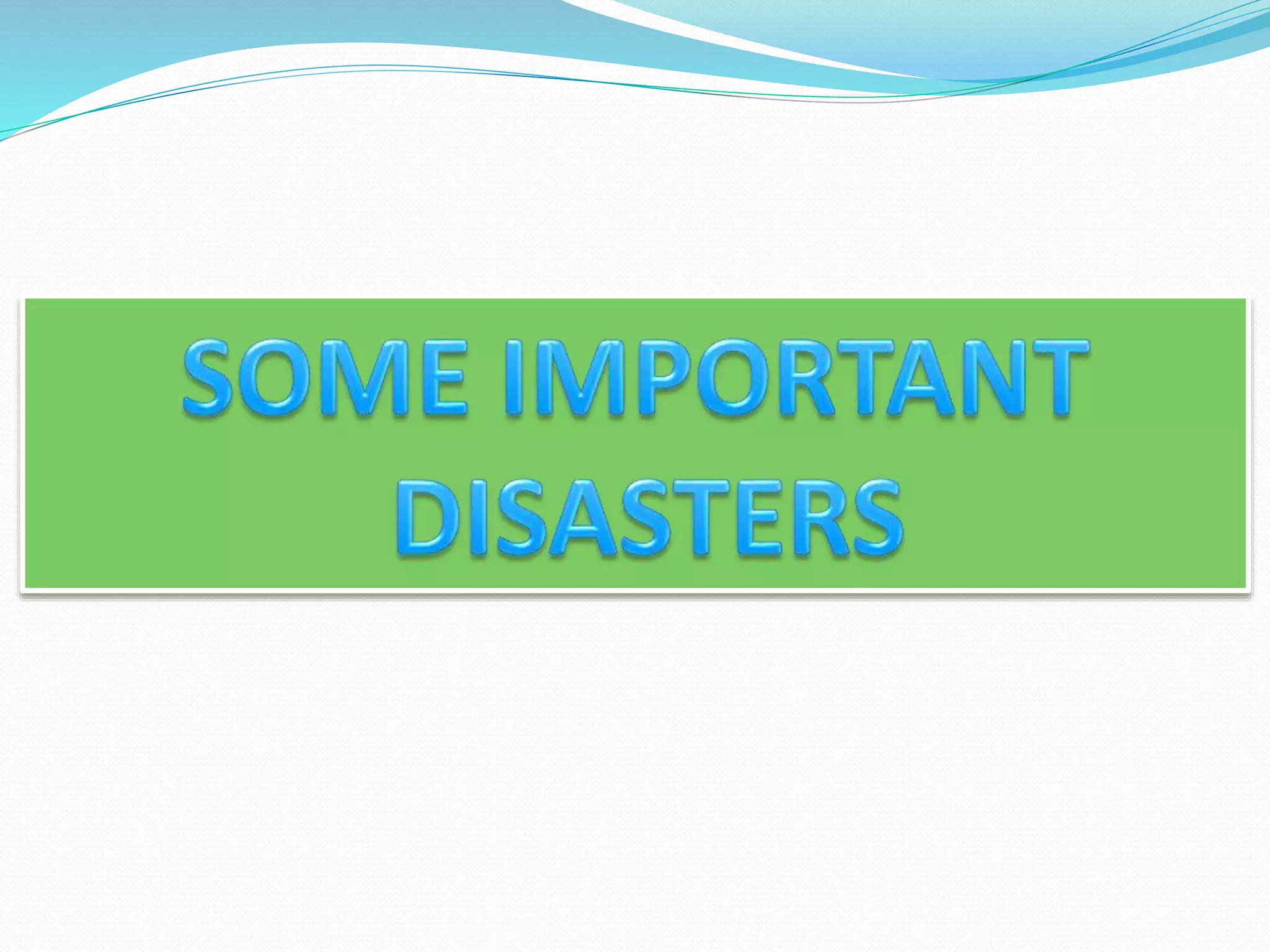 Disaster management sst ppt | PPTX