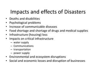 Disaster management system | PPTX