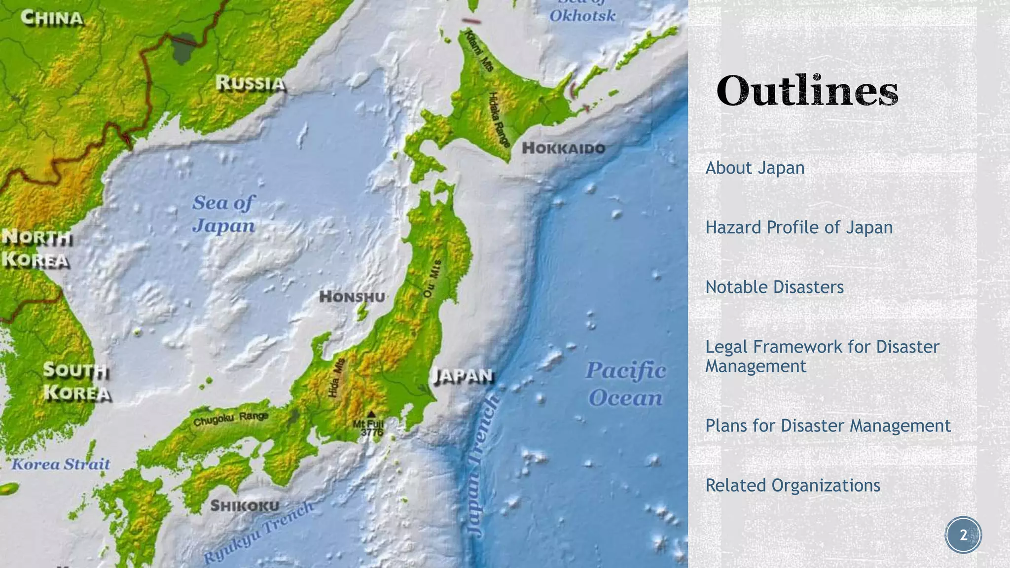 Disaster Management System in japan | PPTX