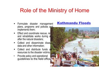 Disaster Management System in Nepal (Policies, Acts, Rules, Regulations ...