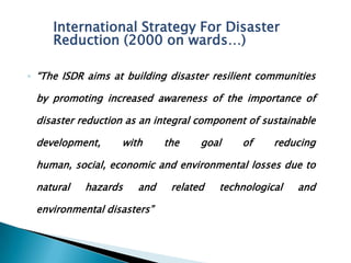 Disaster management terminology | PPTX