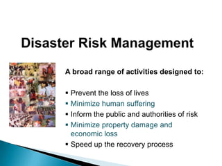 Disaster management terminology | PPTX