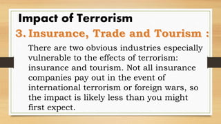 Terrorism | PPTX | Terrorism | Sensitive Topics