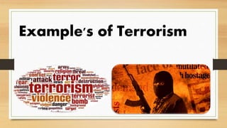 Terrorism | PPTX