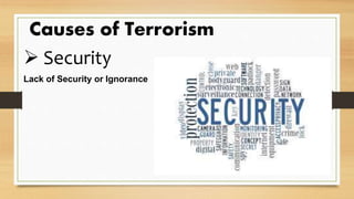 Terrorism | PPTX | Terrorism | Sensitive Topics