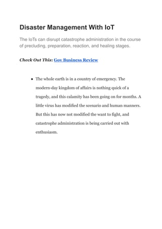 Disaster Management With IoT.pdf