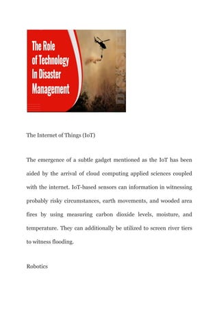 Disaster Management With Technology.pdf