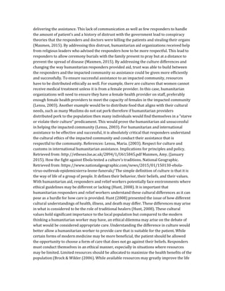 Disaster Managemnt Ethical and Legal Considerations in Disasters ...