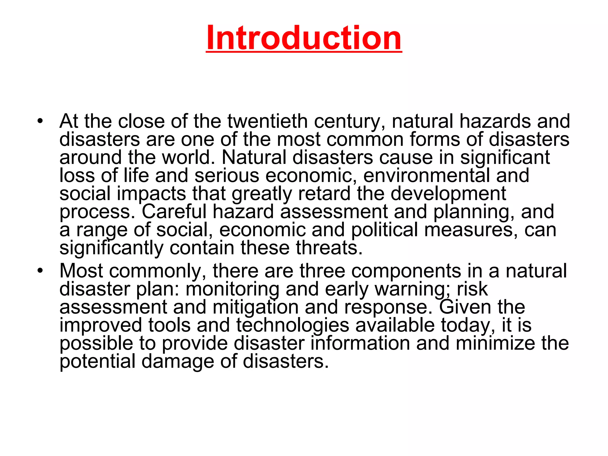 Disaster Managment. | PPT