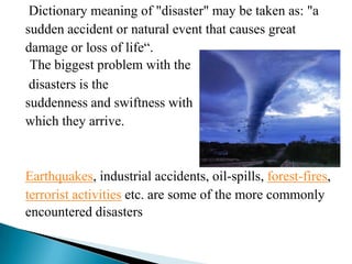 Disaster managment 8th 9th | PPTX