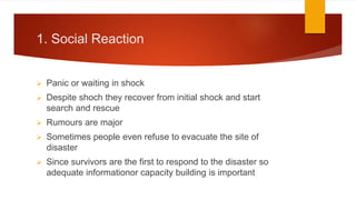 Disaster managment by dr konica gupta.pptx | Medical Health