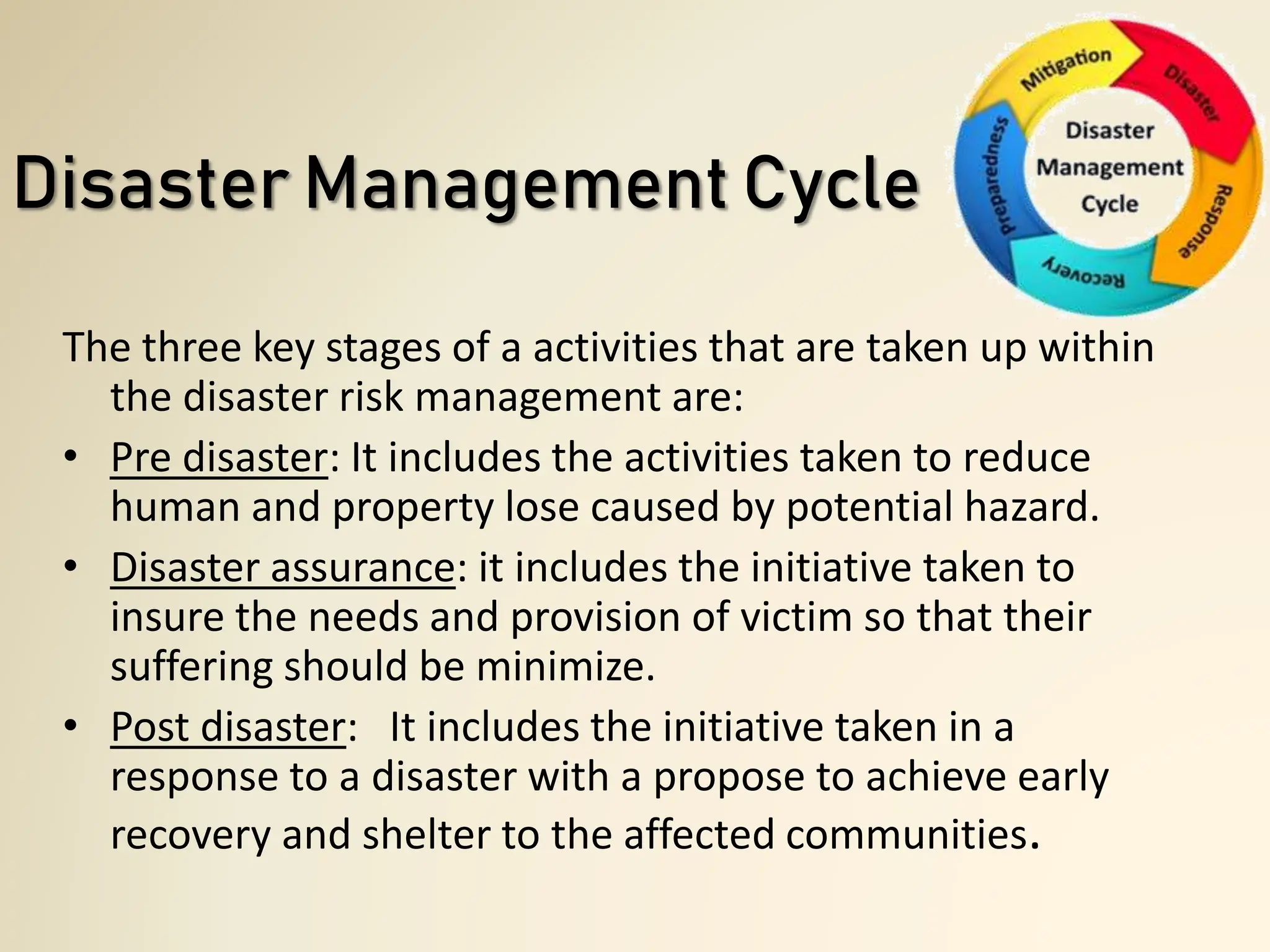 DISASTER MANAGMENT ppt rashi.pptx | Environment | Science