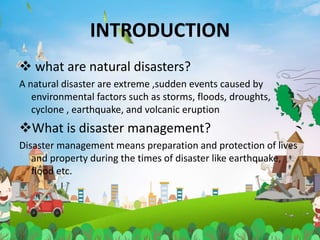 Disaster Mangement powerpoint presentation made by me | PPTX | Geology ...