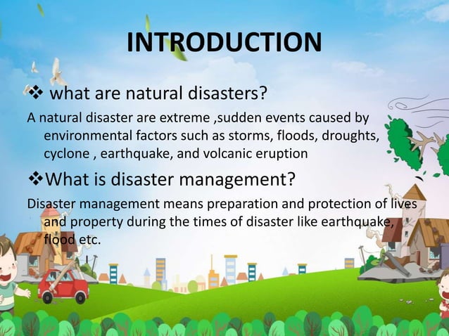 Disaster Mangement powerpoint presentation made by me | PPTX | Geology ...