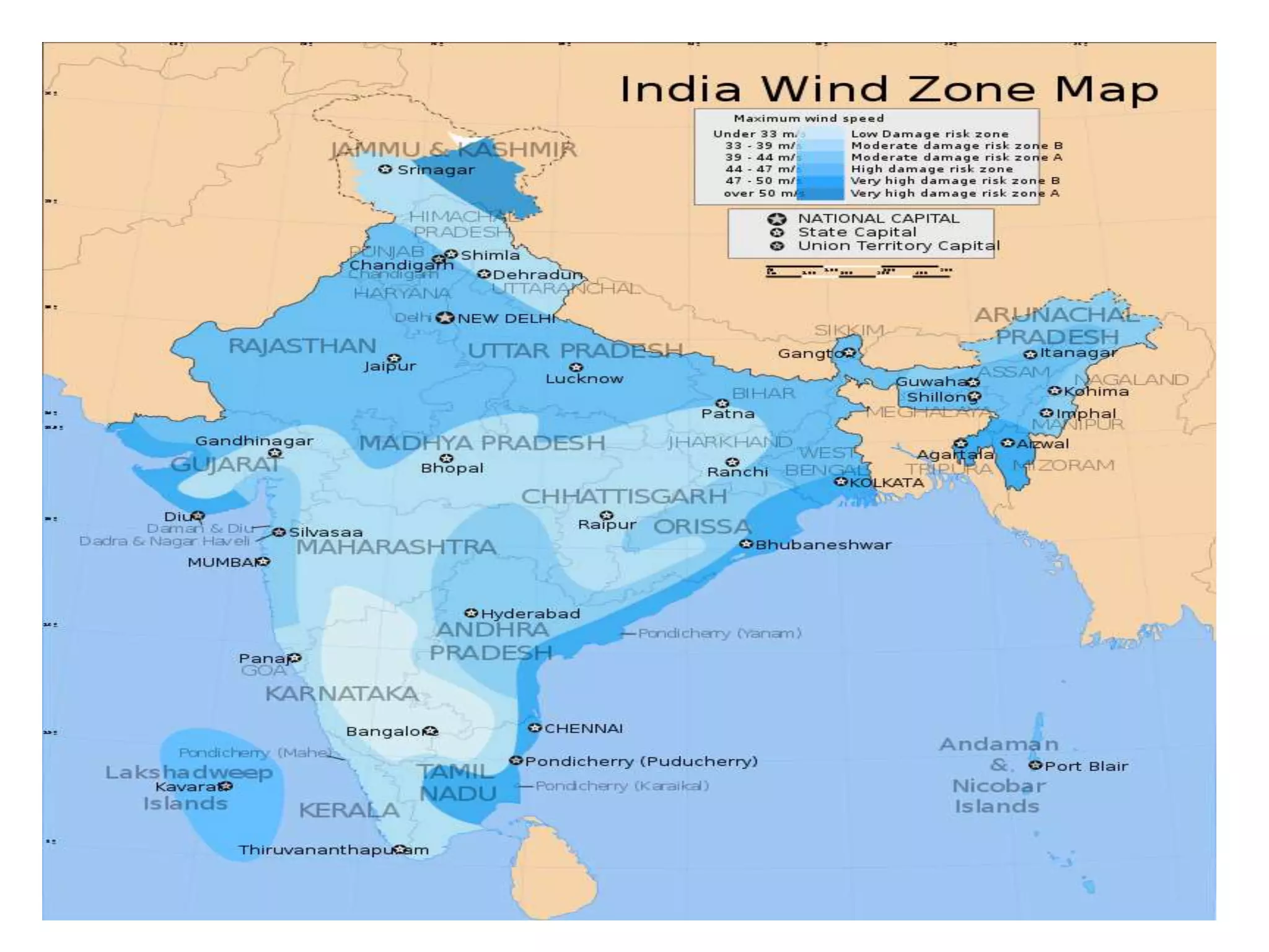 DISASTER MAP -INDIA | PPTX