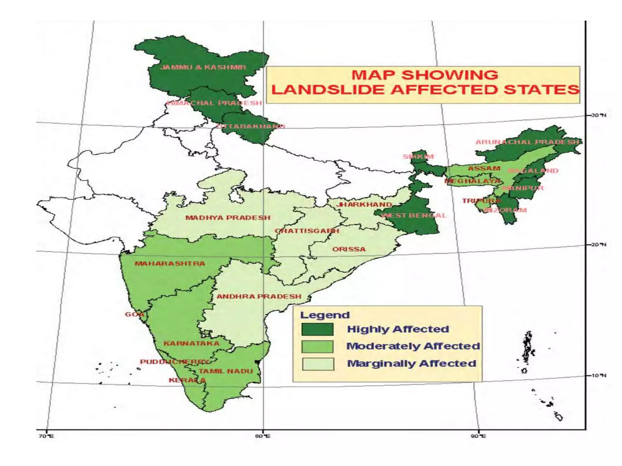 DISASTER MAP -INDIA | PPTX