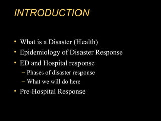 Disaster medicine at SCGH | PPS