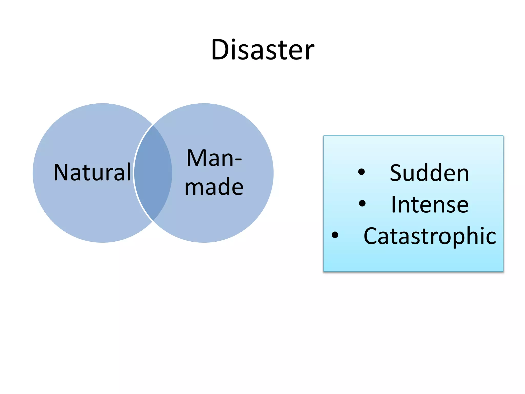 Disaster & mental health | PPTX