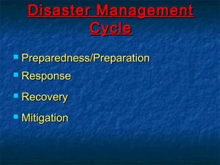 Disaster mgmt | PPT