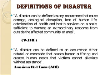 Disaster Management | PPT