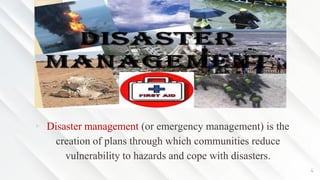 Disaster management | PPTX