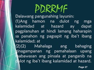 DRRMF ARALING PANLIPUNAN 10 QUARTER 1 LESSON 7 | PPT