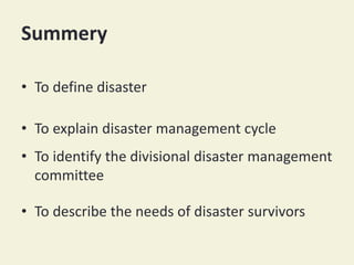 Introduction to Disaster Management 1.pptx