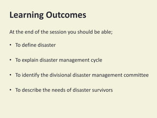 Introduction to Disaster Management 1.pptx