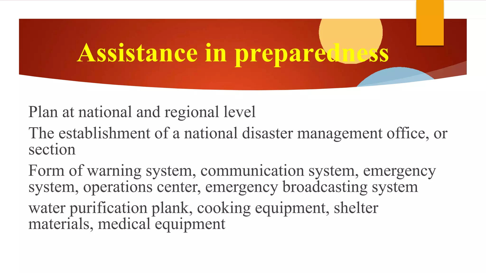 Disaster management agencies (part 3) | PPT