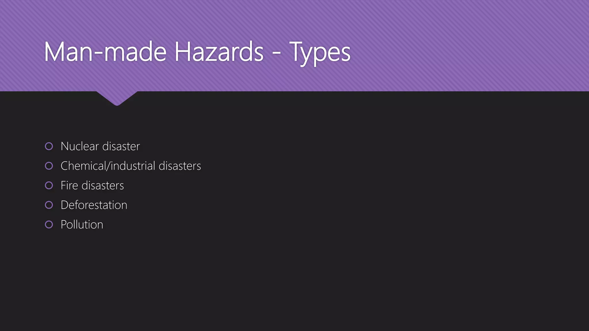 Man made Hazard - Fire | PPTX