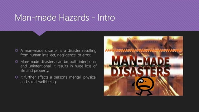 Man made Hazard - Fire | PPTX | Indoor Environmental Quality | Home ...