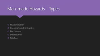 Man made Hazard - Fire | PPTX