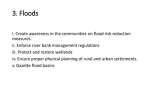 Disaster mitigation policies | PPT