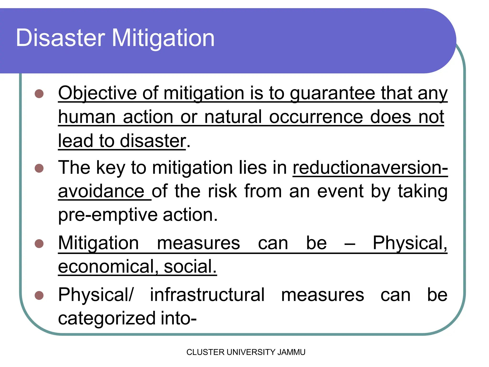 disaster mitigation ppt (1).pptx pdf and notes | PPT