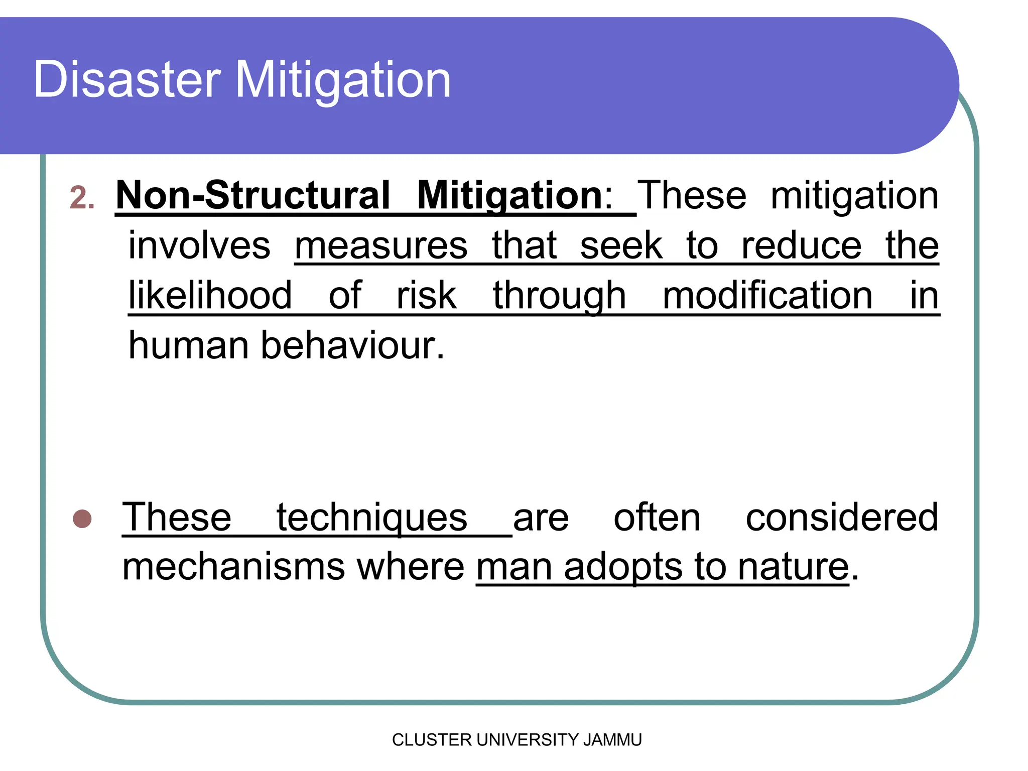 disaster mitigation ppt (1).pptx pdf and notes | PPT