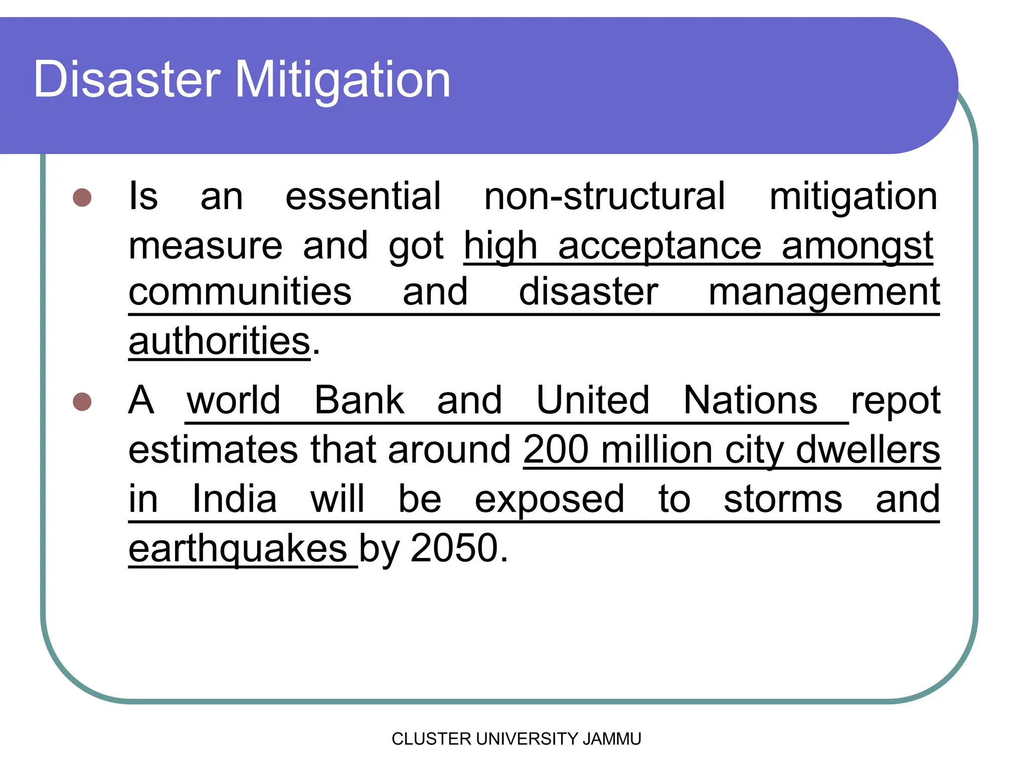 disaster mitigation ppt (1).pptx pdf and notes | PPT