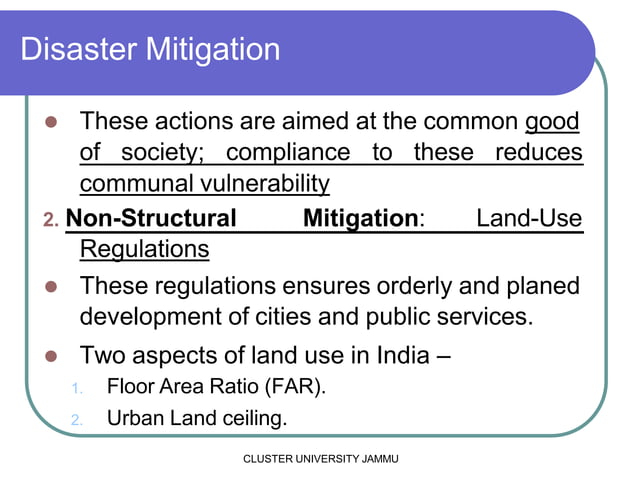 disaster mitigation ppt (1).pptx pdf and notes | PPT