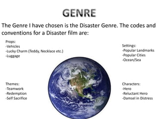 Disaster movie pitch | PPTX