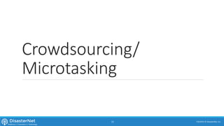 Technologies for Disaster Management | PPTX
