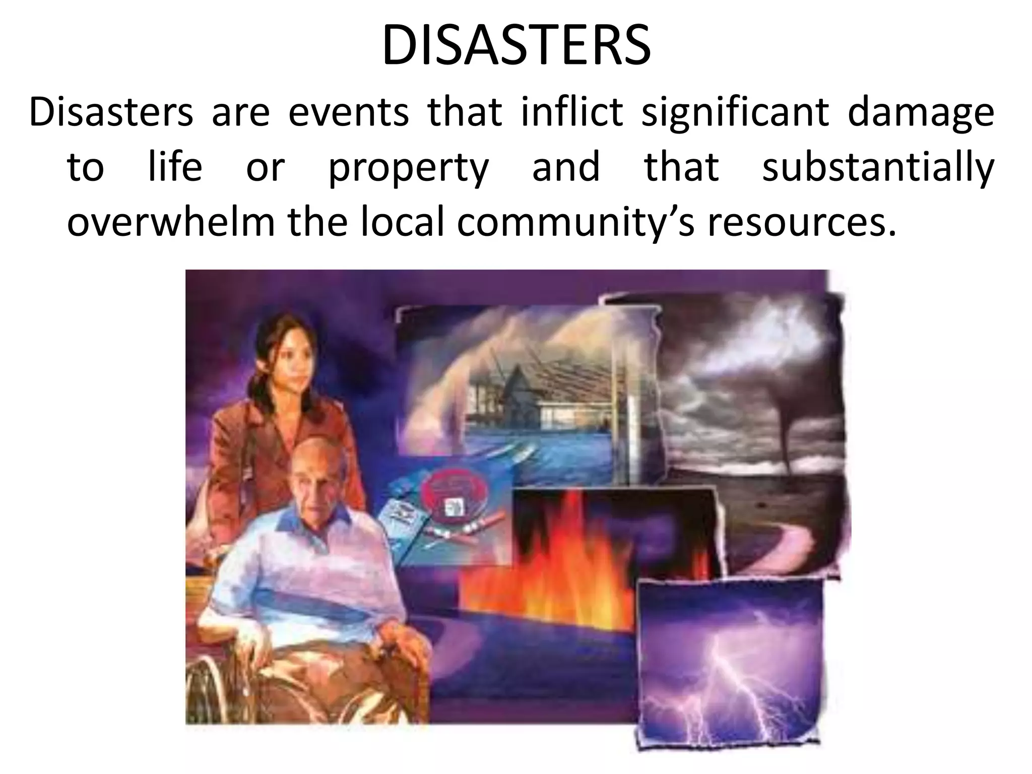 Disaster nursing / Disaster Management | PPTX