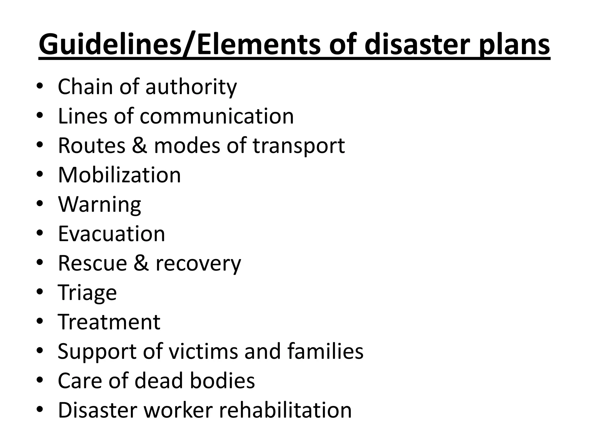 Disaster nursing / Disaster Management | PPTX