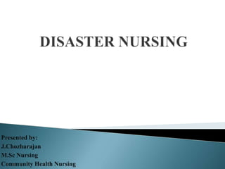 Disaster nursing | PPT